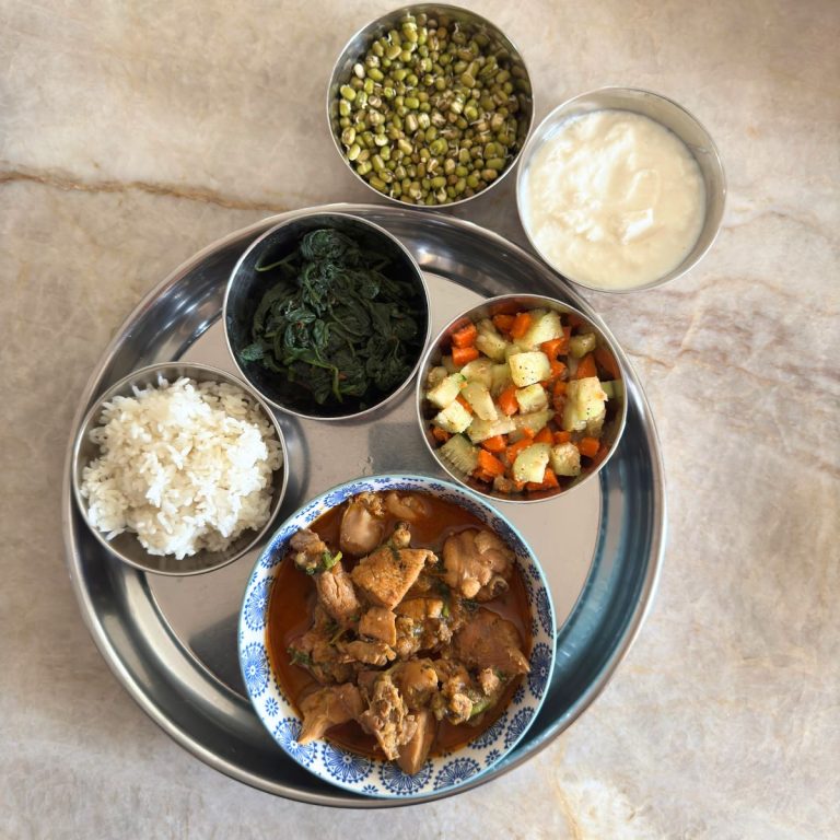 How to Make the Perfect Chicken Curry Thali: A Complete Indian Meal ...